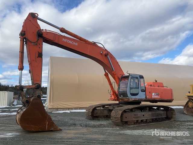 1998 Hitachi EX550LCE-5 Tracked Excavator | Ritchie Bros. Auctioneers