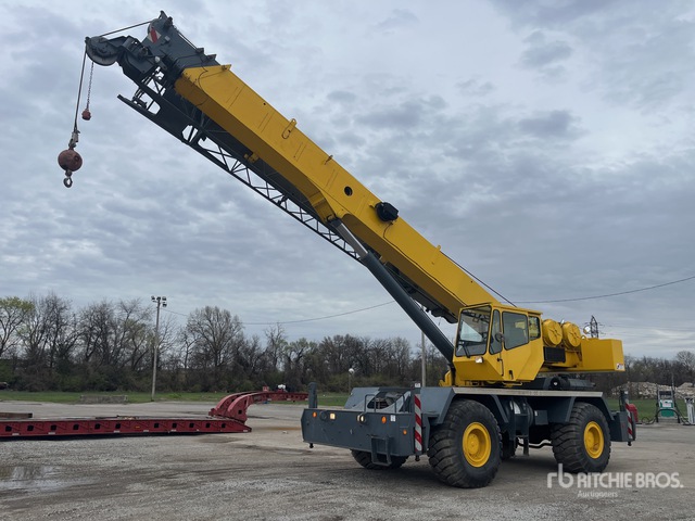 2001 Grove RT650E 50 ton Rough Terrain Crane | Ritchie Bros. Auctioneers