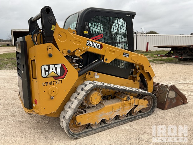2022 Cat 259D3 Two-Speed High Flow Compact Track Loader in Lockhart ...
