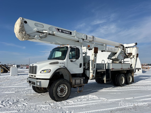 2015 Terex HI-Ranger TM 100 100 ft on 2016 Freightliner M2 106 6x6 Bucket Truck | Ritchie Bros ...