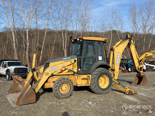 2001 John Deere 410G 4x4 Backhoe Loader | Ritchie Bros. Auctioneers
