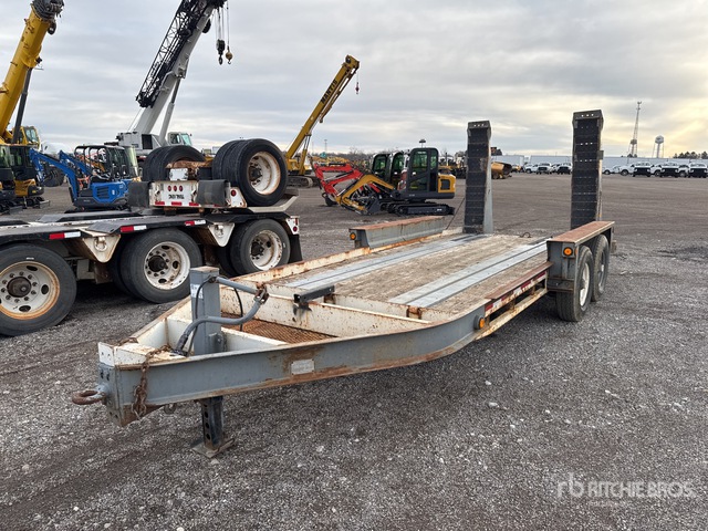 2008 Belshe WB12 16 ft T/A Equipment Trailer | Ritchie Bros. Auctioneers