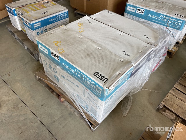 Quantity of (3) L.B. White Tradesman 400 400000 BTU Space Heater ...