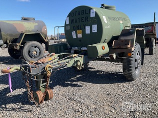 1992 US ARMY Tank Automotive Command M149A2 Water Tank Trailer in ...