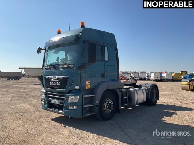 2018 MAN TGS 4x2 Tracteur Routier S/A Sleeper Truck Tractor (Inoperable ...