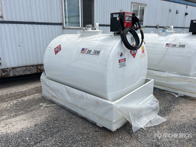 2025 AM Tank 800 838 gal Skid Mounted Steel Diesel Fuel Tank (Unused ...