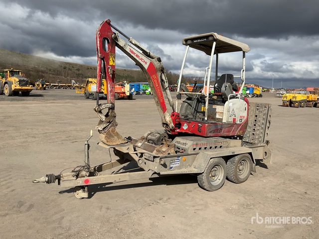 2019 Takeuchi TB216 Mini Excavator | Ritchie Bros. Auctioneers