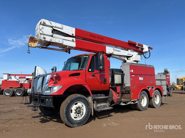 Posi-Plus 500-51-AM 50 ft on 2004 International 7400 6x4 Bucket Truck ...