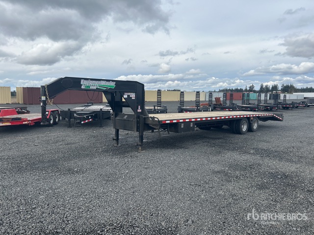 2025 Industrias America G32HR 31 ft T/A Gooseneck Equipment Trailer ...