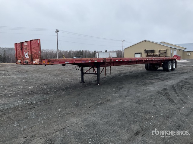 1992 Temisko 53 ft T/A Flatbed Trailer | Ritchie Bros. Auctioneers