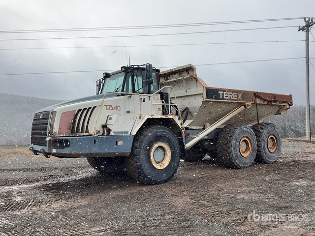 2007 Terex TA40 Articulated Dump Truck | Ritchie Bros. Auctioneers