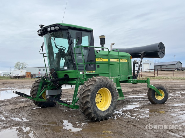 2008 John Deere 4895 Windrower | Ritchie Bros. Auctioneers