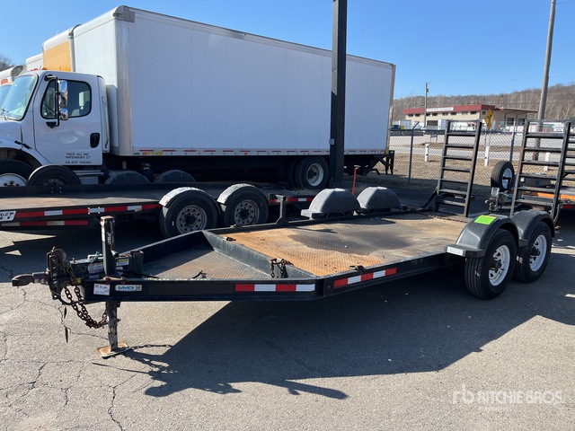 2016 Pratt Industries 17 ft T/A Equipment Trailer | Ritchie Bros ...
