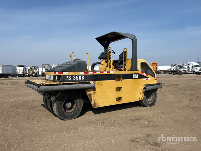 2003 Cat PS-360B 7 Wheel Pneumatic Roller | Ritchie Bros. Auctioneers