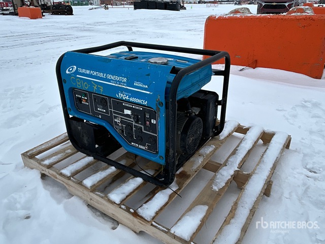 Tsurumi TPG4 4.8 kVA Generator Set | Ritchie Bros. Auctioneers