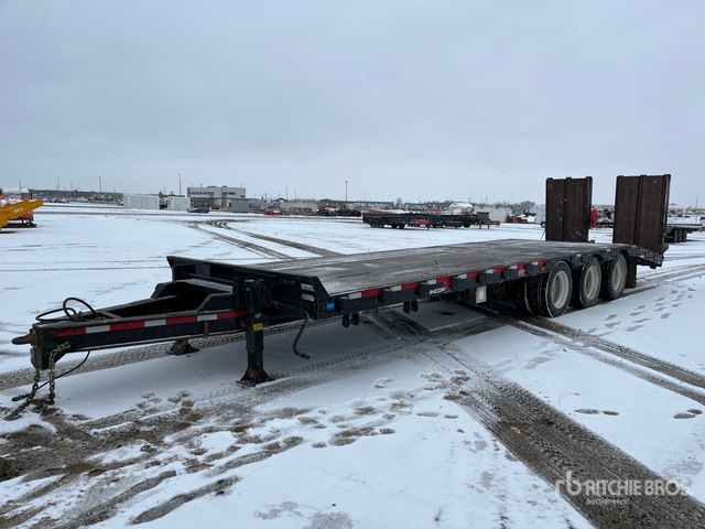 2021 Gincor Trailer Werx 33 ft Tri/A Equipment Trailer | Ritchie Bros ...