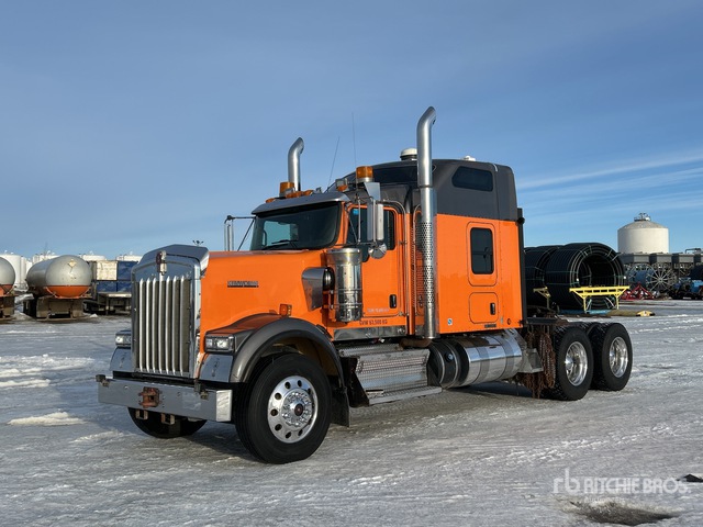 2016 Kenworth W900 6x4 T/A Sleeper Truck Tractor | Ritchie Bros ...
