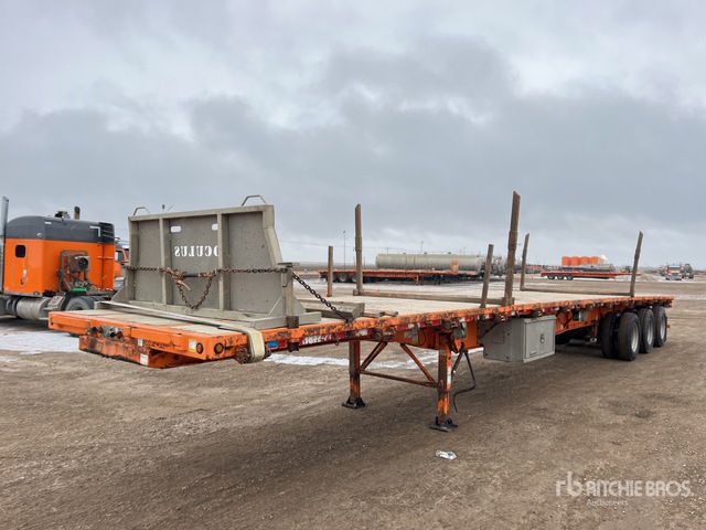 2015 Lode King 53 ft Tri/A Flatbed Trailer | Ritchie Bros. Auctioneers