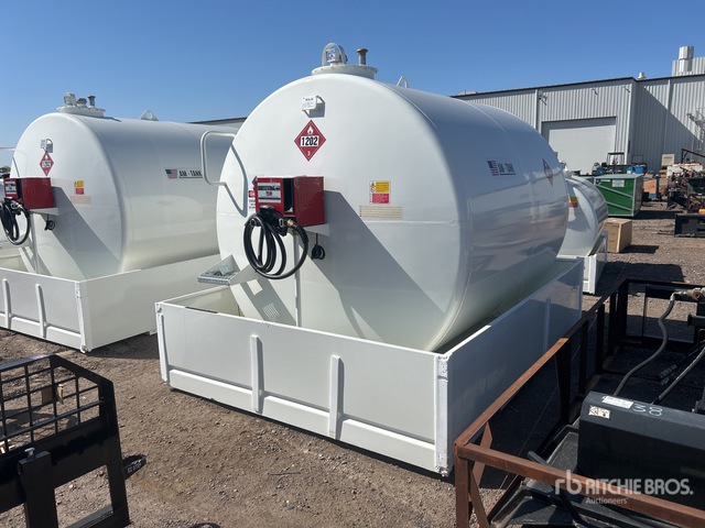 2025 AM Tank 2300N 2376 gal Skid Mounted Steel Diesel Fuel Tank (Unused ...