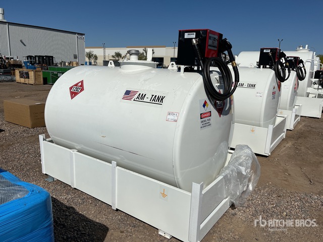 2025 AM Tank 600 655 gal Skid Mounted Steel Diesel Tanque de ...