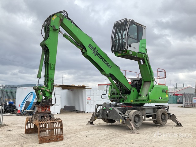 2018 Sennebogen 818 Wheel Material Handler | Ritchie Bros. Auctioneers