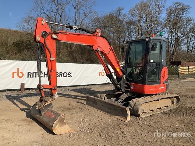 2015 Kubota U48-4 Mini Excavator | Ritchie Bros. Auctioneers
