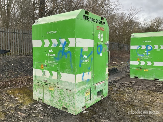 2021 MineArc Systems Pty Ltd ET-EL-CU Skid-Mounted Portable Toilet ...