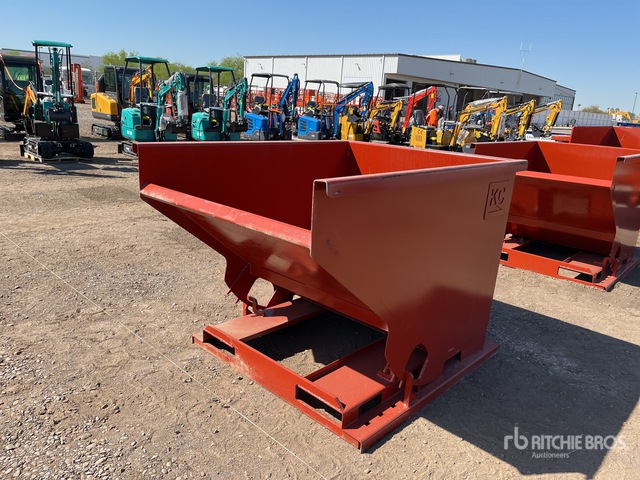 2025 Kit Containers 2YFT-SDH 62 in Self-Dumping Hopper (Unused ...