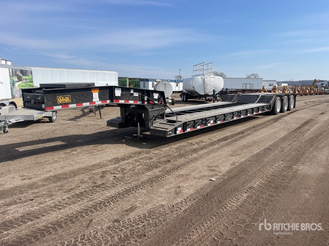 2023 Witzco Challenger RG-52 Tri/A Removable Gooseneck Lowboy Trailer (Unused) | Ritchie Bros ...