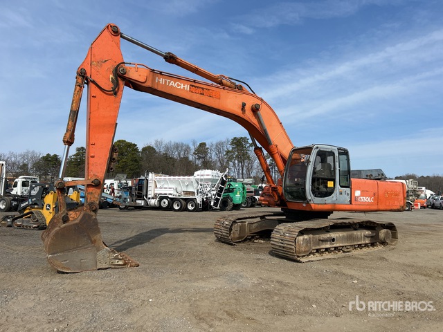 2002 Hitachi EX330LC-5 Tracked Excavator | Ritchie Bros. Auctioneers