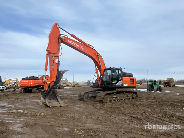 2018 Hitachi ZX300LC-6N Tracked Excavator | Ritchie Bros. Auctioneers