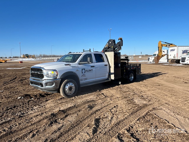 2019 Hiab X-CLX 078BS-3 3350 kg Knuckle Boom on 2019 Ram 5500 4x4 Crew ...