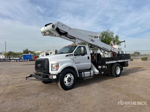 2018 Altec TA55 55 ft on 2019 Ford F-750 4x2 Camion de cubo | Ritchie Bros. Auctioneers