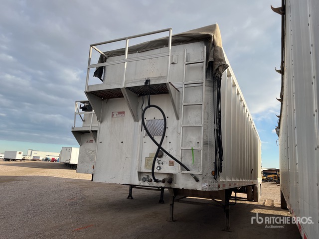 2005 Travis Body & Trailer S/10 48 ft T/A Moving Floor Trailer ...