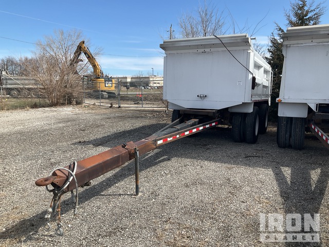 1992 Brady Pup Dump Trailer in Des Moines, Iowa, United States ...