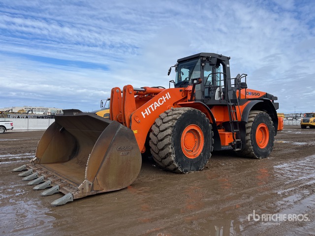 2019 Hitachi ZW550-5B Wheel Loader | Ritchie Bros. Auctioneers