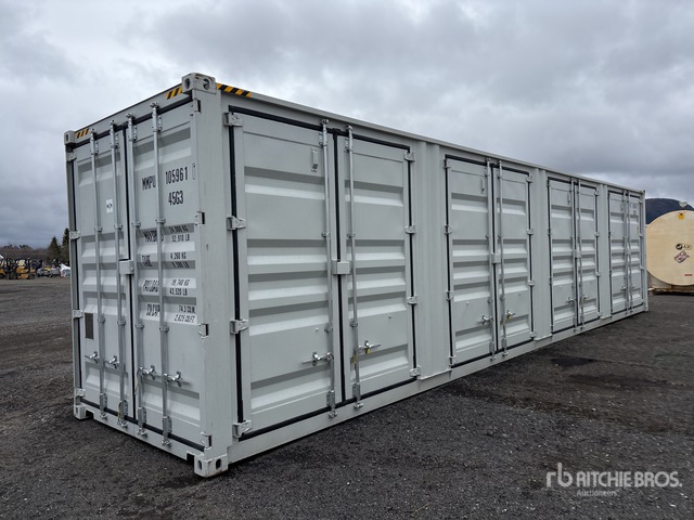 2025 40 ft High Cube Multi-Door Conteneur de stockage | Ritchie Bros ...