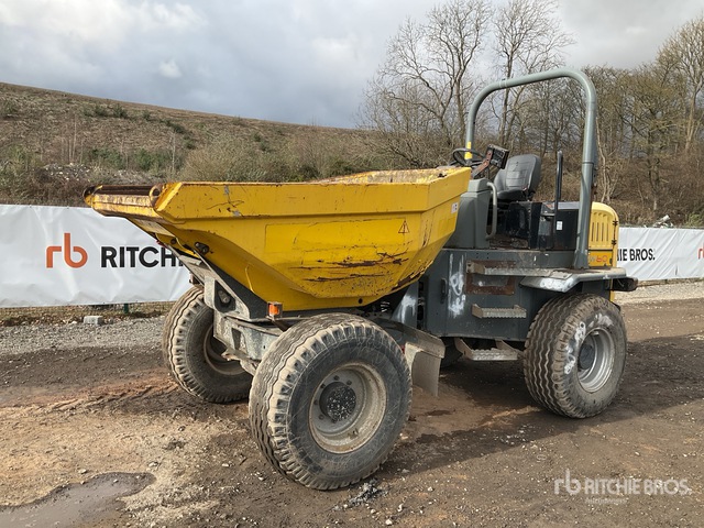2015 Wacker Neuson DW60 6 ton 4x4 Swivel Dumper | Ritchie Bros. Auctioneers