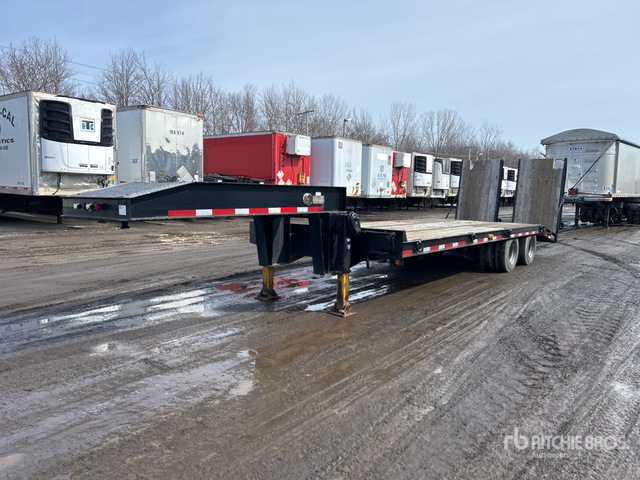2014 MH Trailer G-20T 25 ft T/A Gooseneck Equipment Trailer | Ritchie ...