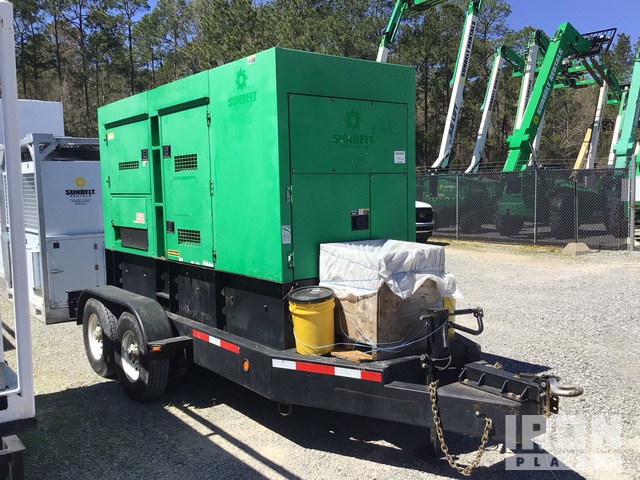 2018 Multiquip Whisperwatt DCA-180SSJU4F 180 kVA Mobile Generator Set ...