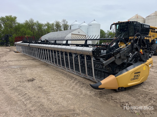 2018 Claas Convio 1230 40 ft Flex Draper Combine Header | Ritchie Bros ...