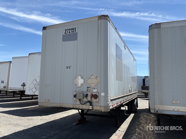 2013 Stoughton DVW-285S-C-WDG 28 ft x 102 in S/A Van Trailer | Ritchie ...