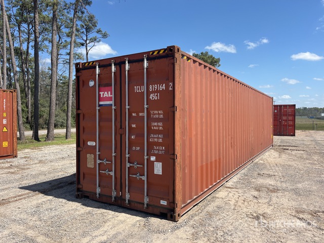 40 ft High Cube Storage Container | Ritchie Bros. Auctioneers