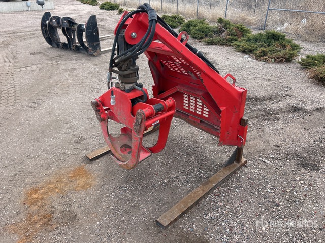 Skid Steer Rotary Log Grapple Varios implementos minicargadora ...