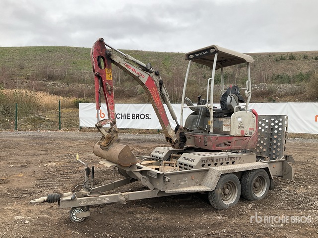 2019 Takeuchi TB216 Mini Excavator | Ritchie Bros. Auctioneers