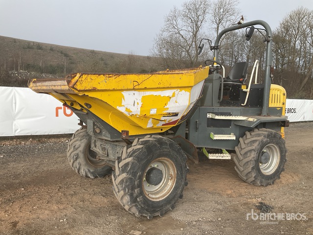 2017 Wacker Neuson DW60 6 ton 4x4 Swivel Dumper | Ritchie Bros. Auctioneers