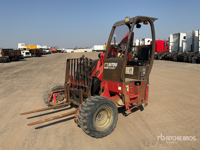 2017 Manitou TMT55XT 5500 lb 3x3 Truck Mounted Forklift (Inoperable ...