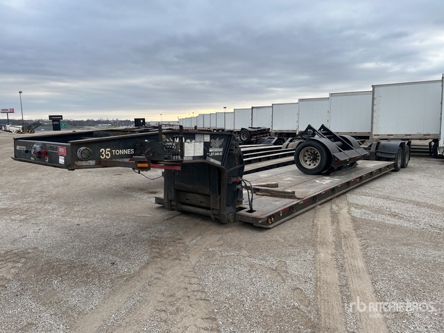 2013 Manac 5228 35 ton T/A Removable Gooseneck Lowboy Trailer | Ritchie ...