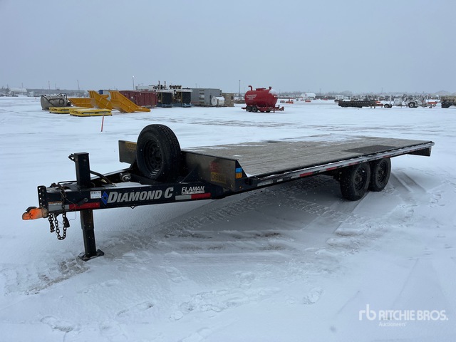 2023 Roadclipper TLF035 20 ft T/A Equipment Trailer | Ritchie Bros ...
