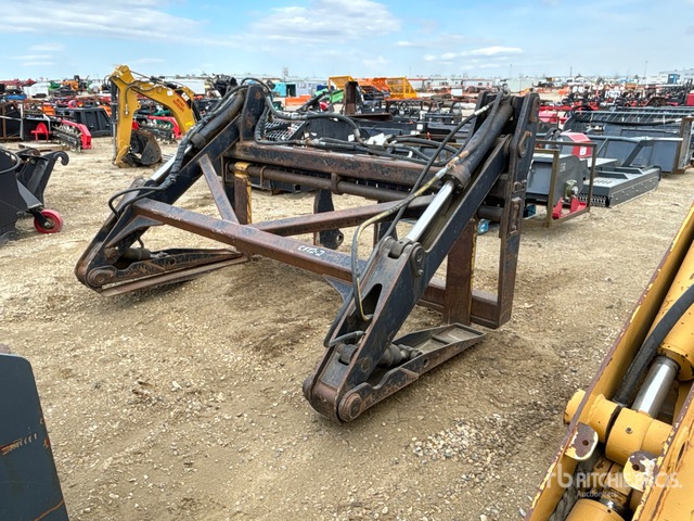 CWS 46 in Q/C Pipe Wheel Loader Grapple - Fits Cat IT28G | Ritchie Bros ...